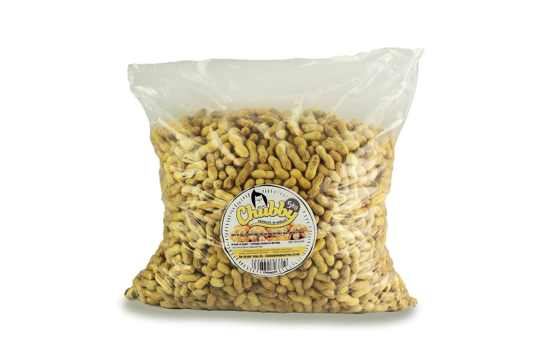 Chubby Peanuts in Shells - Monkey Nuts 5kg – Chubby Mealworms UK