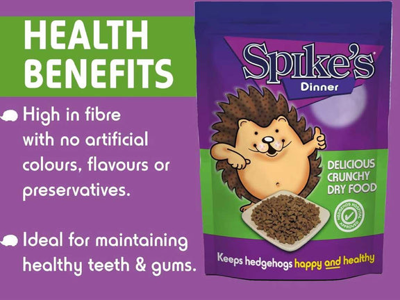 Spikes Hedgehog Food Wet & Dry Combo – Chubby Mealworms UK