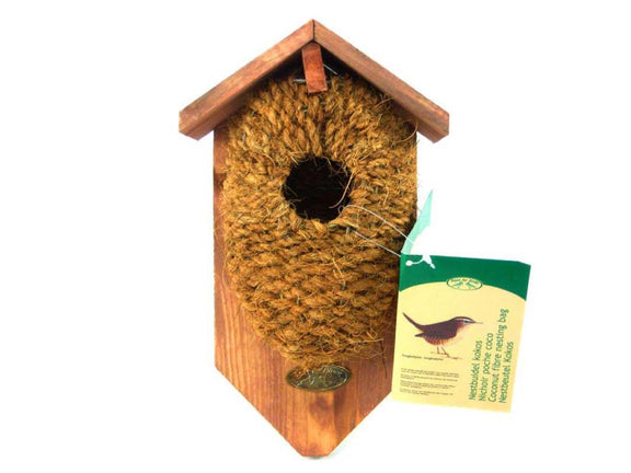 Fallen Fruits Coconut Fibre Nesting Box for Small Birds – Chubby ...
